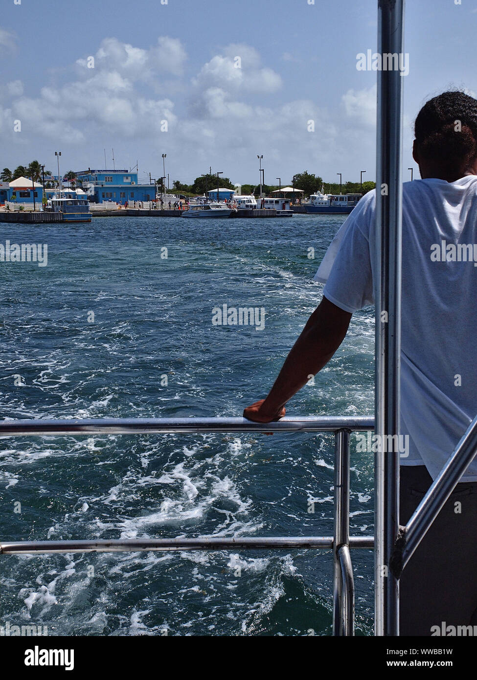 Blowing point ferry anguilla hi-res stock photography and images - Alamy