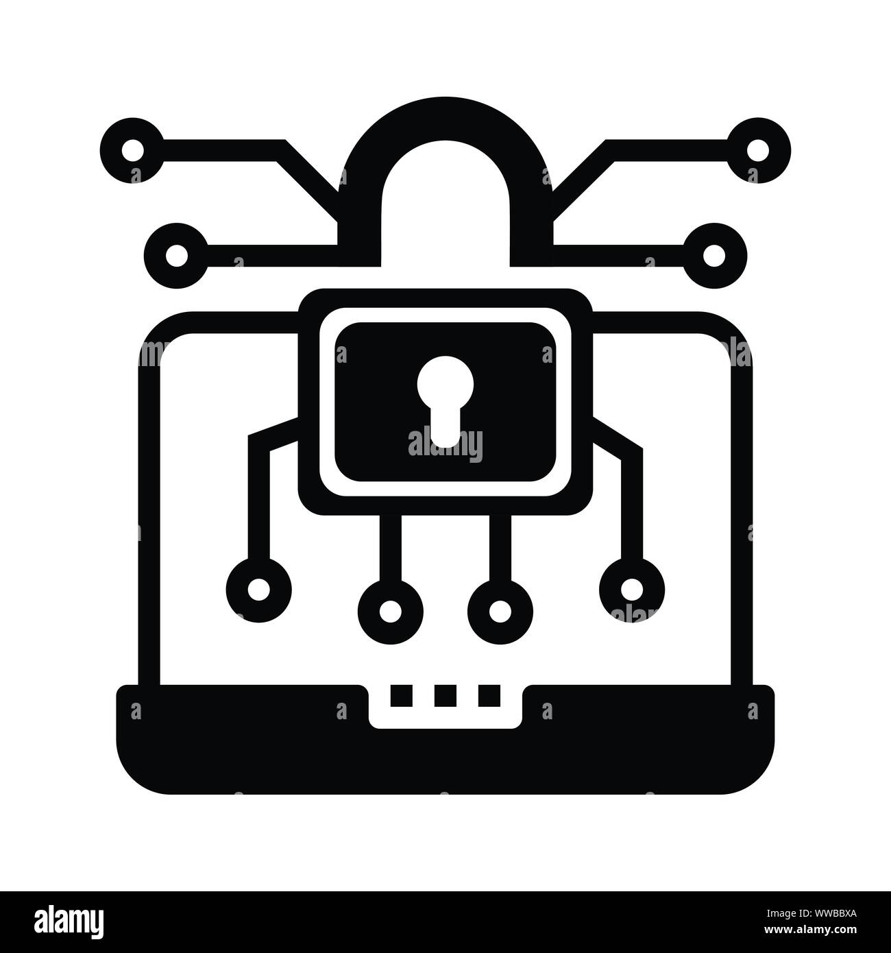 Secure vpn logo Black and White Stock Photos & Images - Alamy