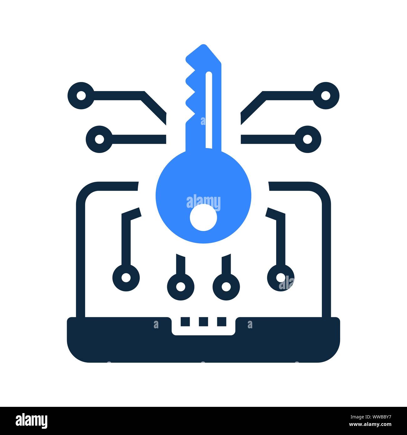 Well organized and fully editable Encryption, security, vpn icon for ...