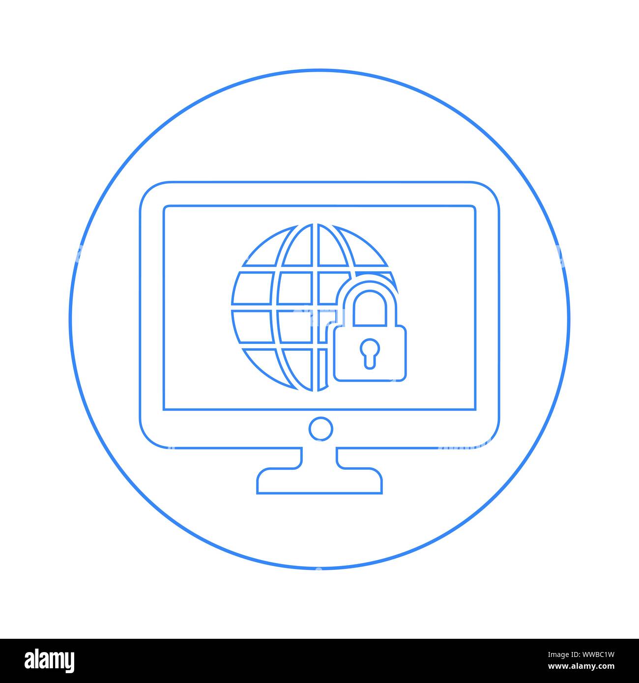 Well organized and fully editable Internet safety, network protection ...
