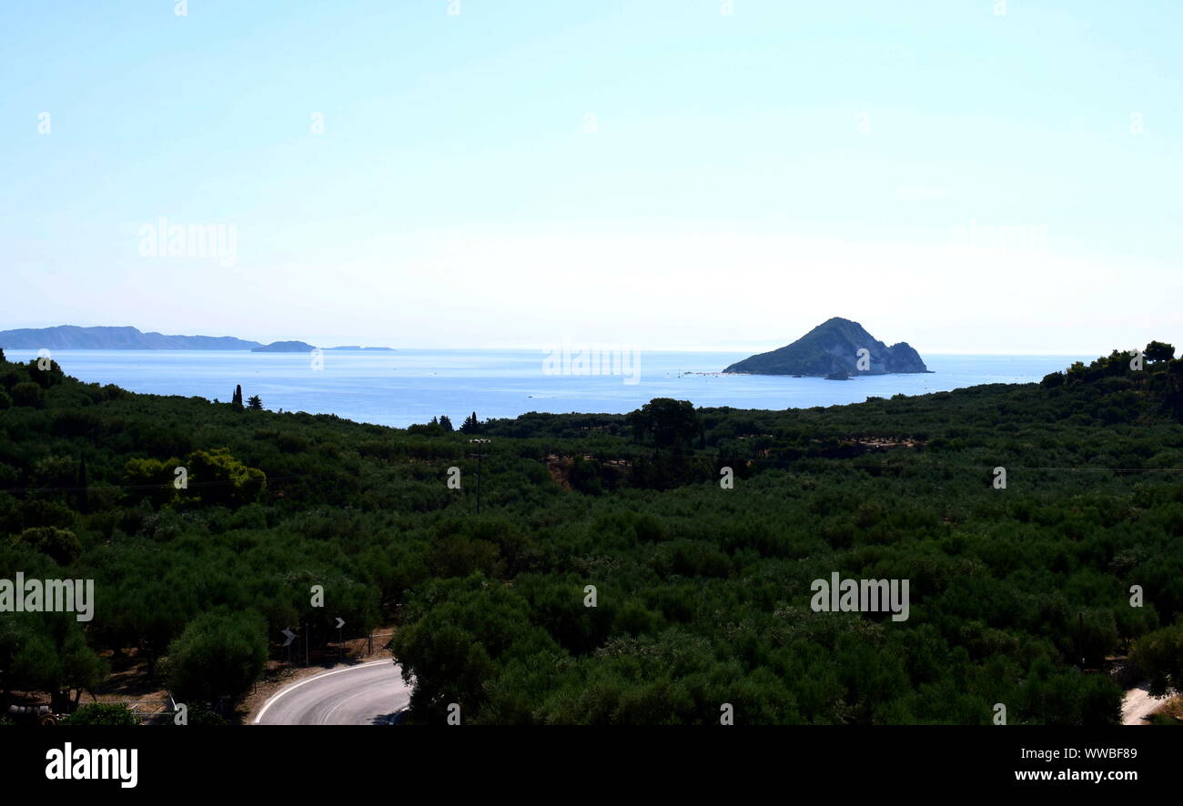 Forest and sea view hi-res stock photography and images - Alamy