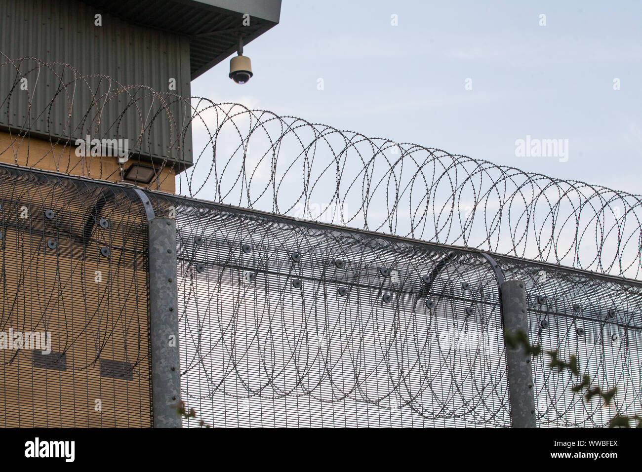 London, UK. 14 September, 2019. Colnbrook detention centre. Combined ...