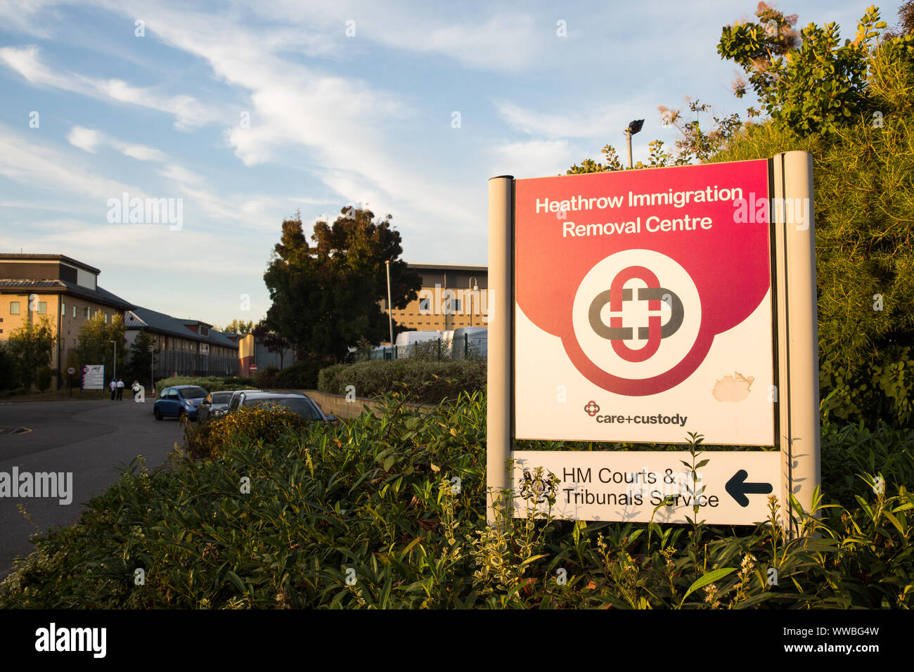 Heathrow immigration removal centres hi-res stock photography and ...