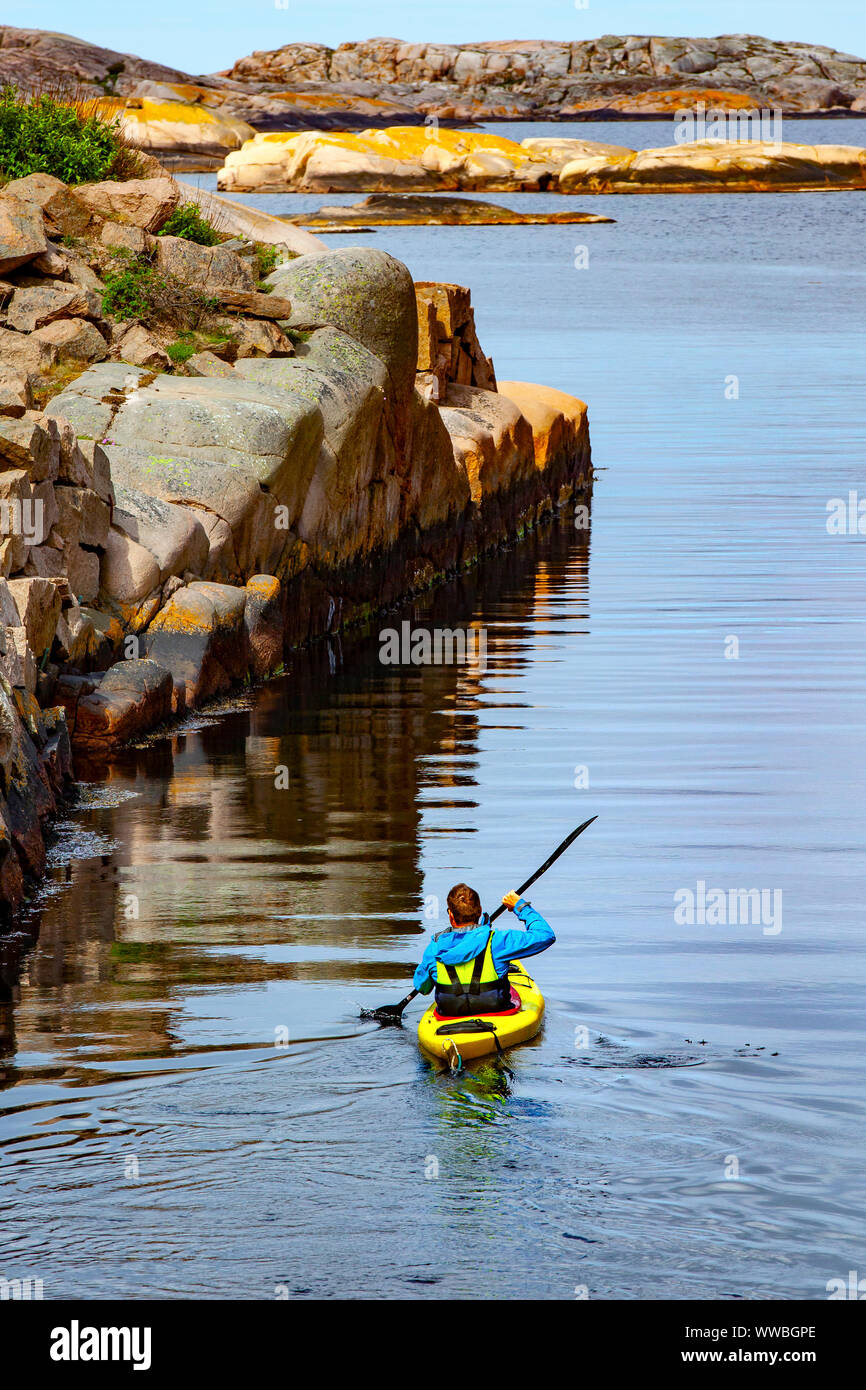 Kayaking in sweden hi-res stock photography and images - Alamy