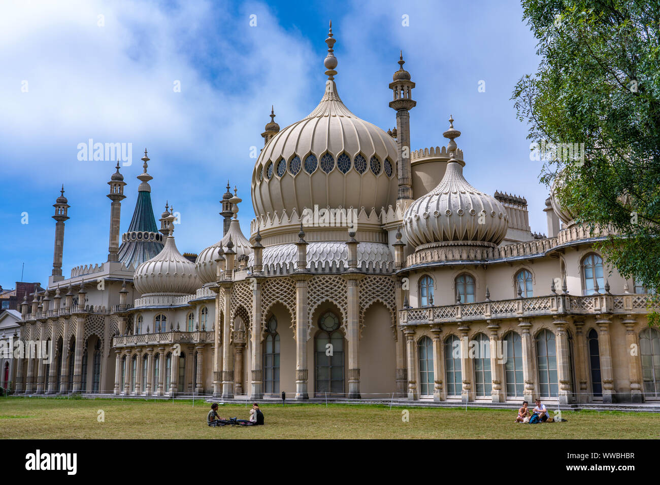 BRIGHTON, UNITED KINGDOM - JULY 24: This is the Royal Pavilion an ...