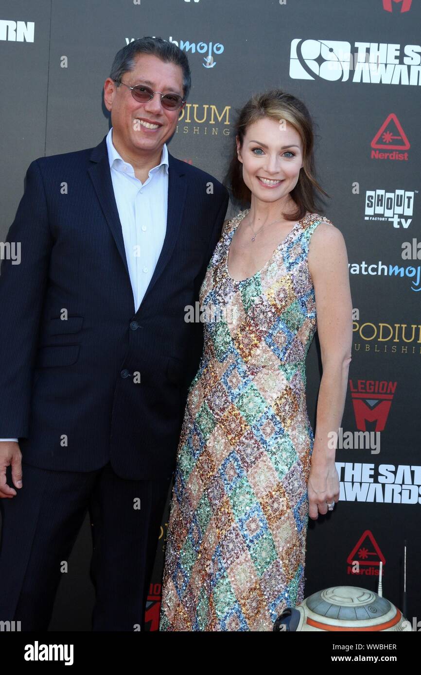 Los Angeles, CA. 13th Sep, 2019. Dean Devlin, Lisa Brenner at arrivals ...