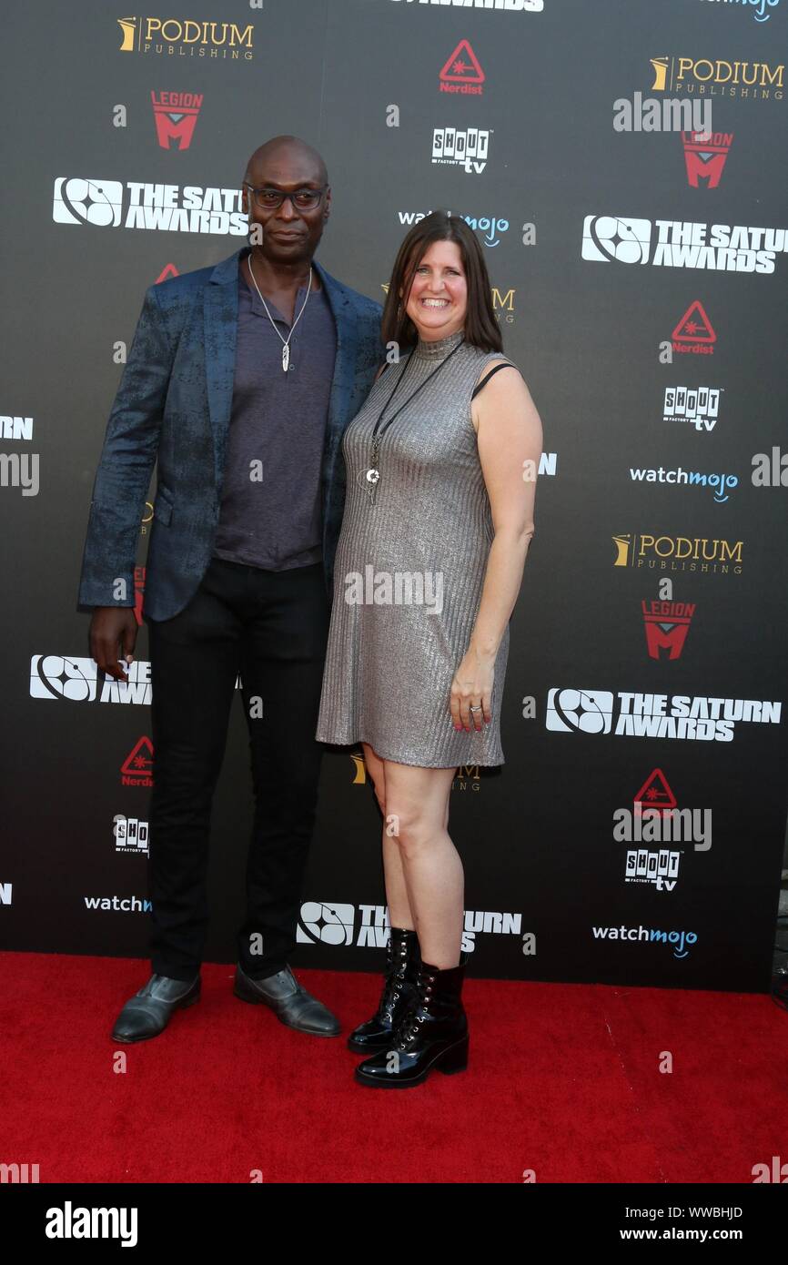 Los Angeles, CA. 13th Sep, 2019. Lance Reddick, Stephanie Day at ...