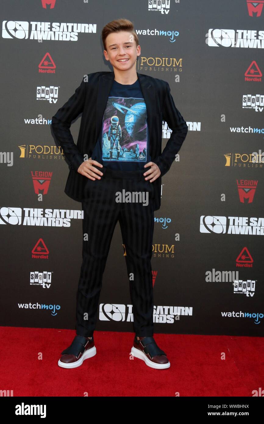 Los Angeles, CA. 13th Sep, 2019. Maxwell Jenkins at arrivals for 45th ...