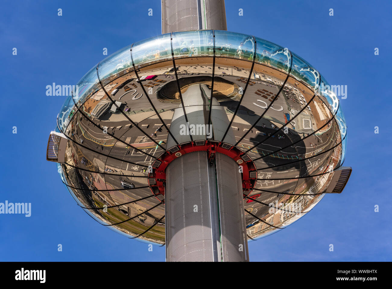 BRIGHTON, UNITED KINGDOM - JULY 24: This is the British Airways i360 ...