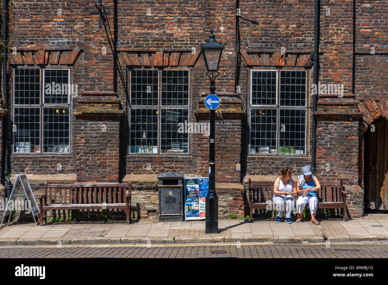 RYE, UNITED KINGDOM - JULY 29: Traditioanl British architecture in the ...