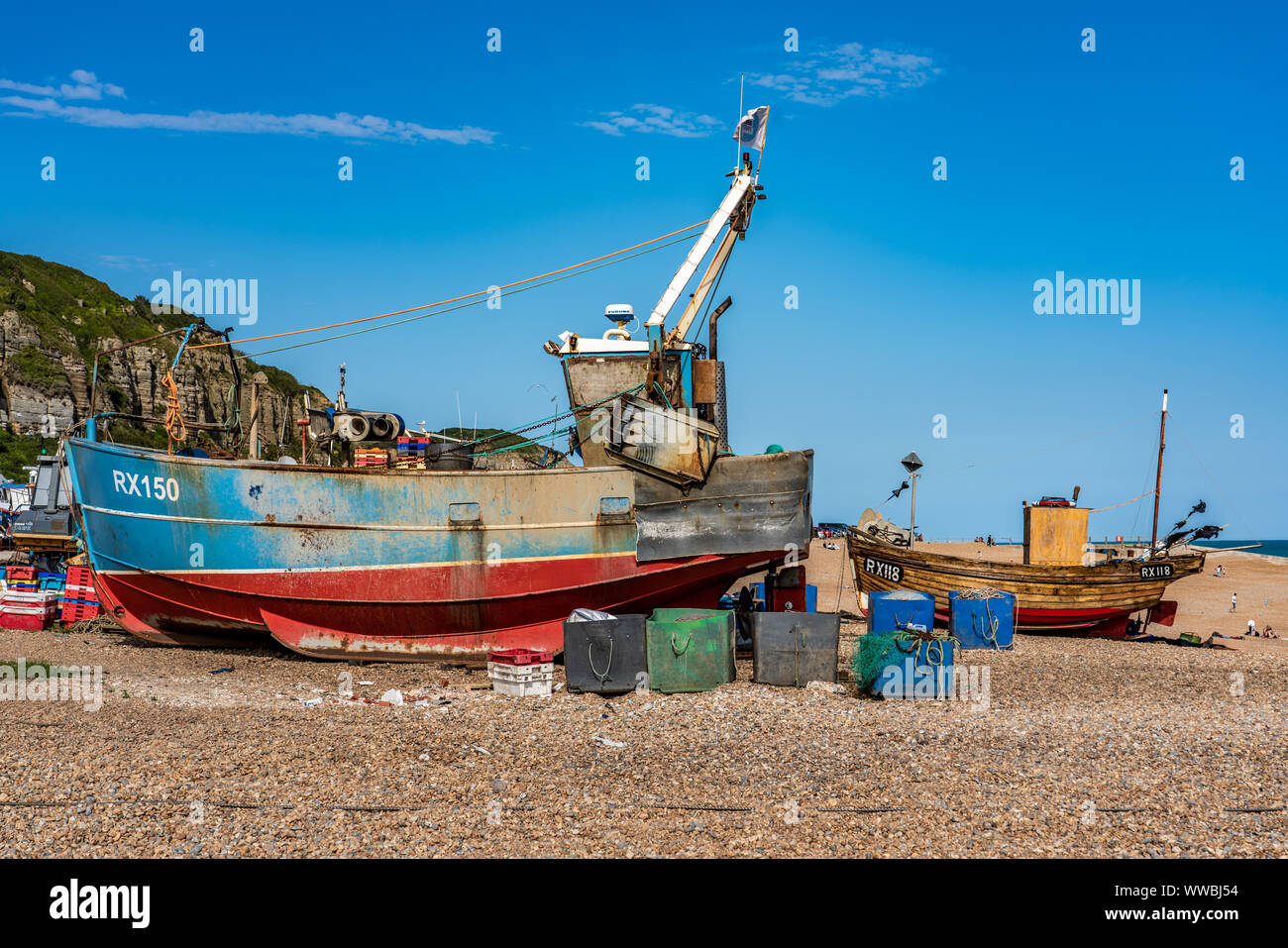 British fishing boats hi-res stock photography and images - Alamy