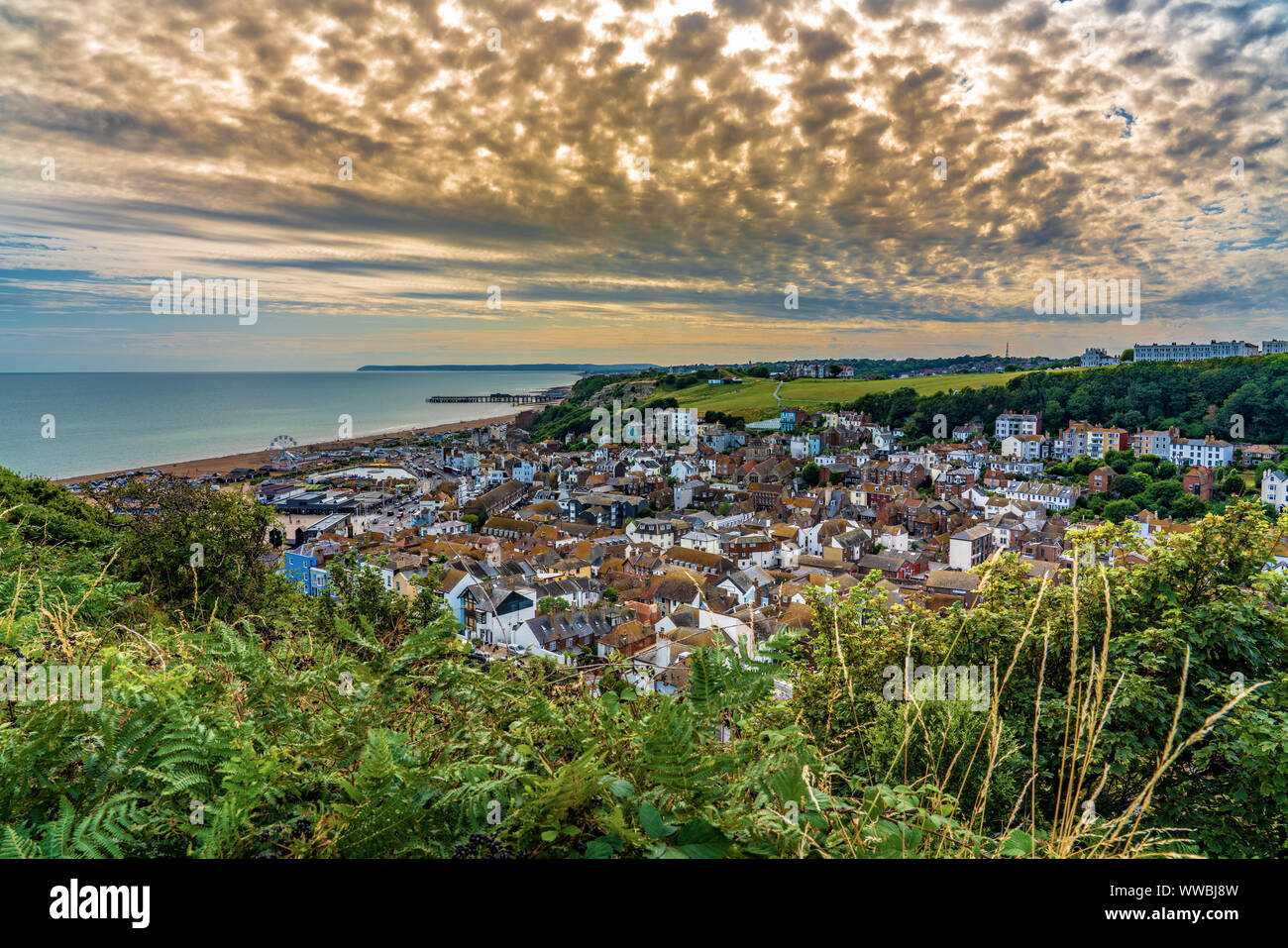 Beautiful landscape hastings in hi-res stock photography and images - Alamy
