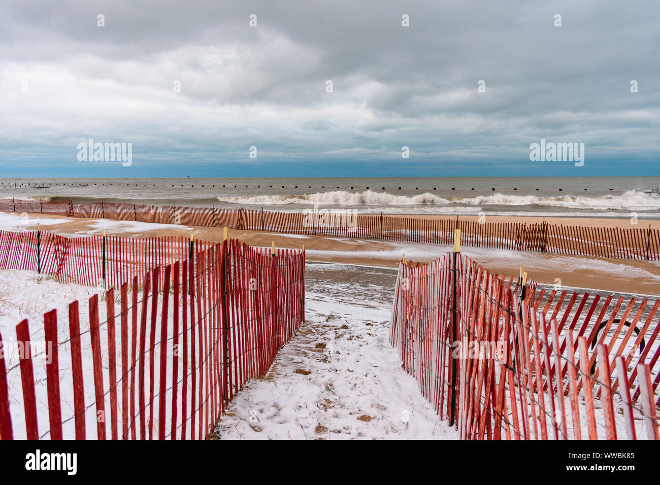 North avenue beach chicago hi-res stock photography and images - Alamy