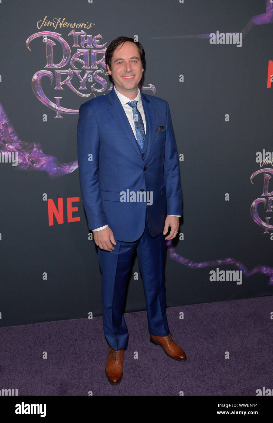 New York, NY - August 27, 2019: Will Matthews attends The Dark Crystal ...