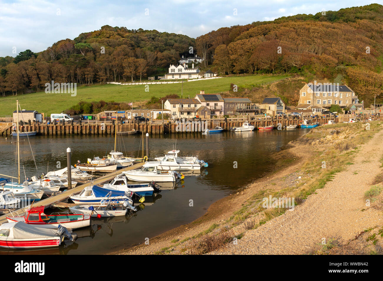 Axmouth Harbour, Seaton, Devon, UK Stock Photo - Alamy