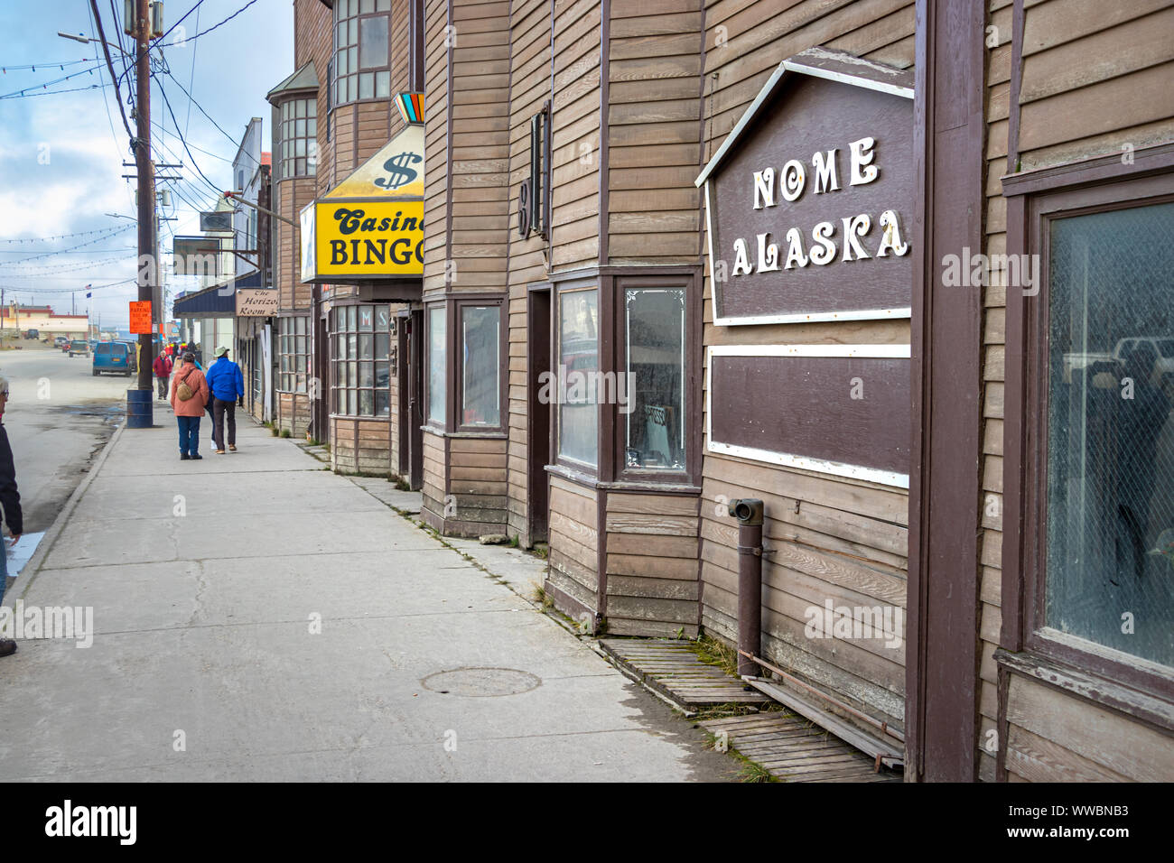 Front street in nome alaska hi-res stock photography and images - Alamy