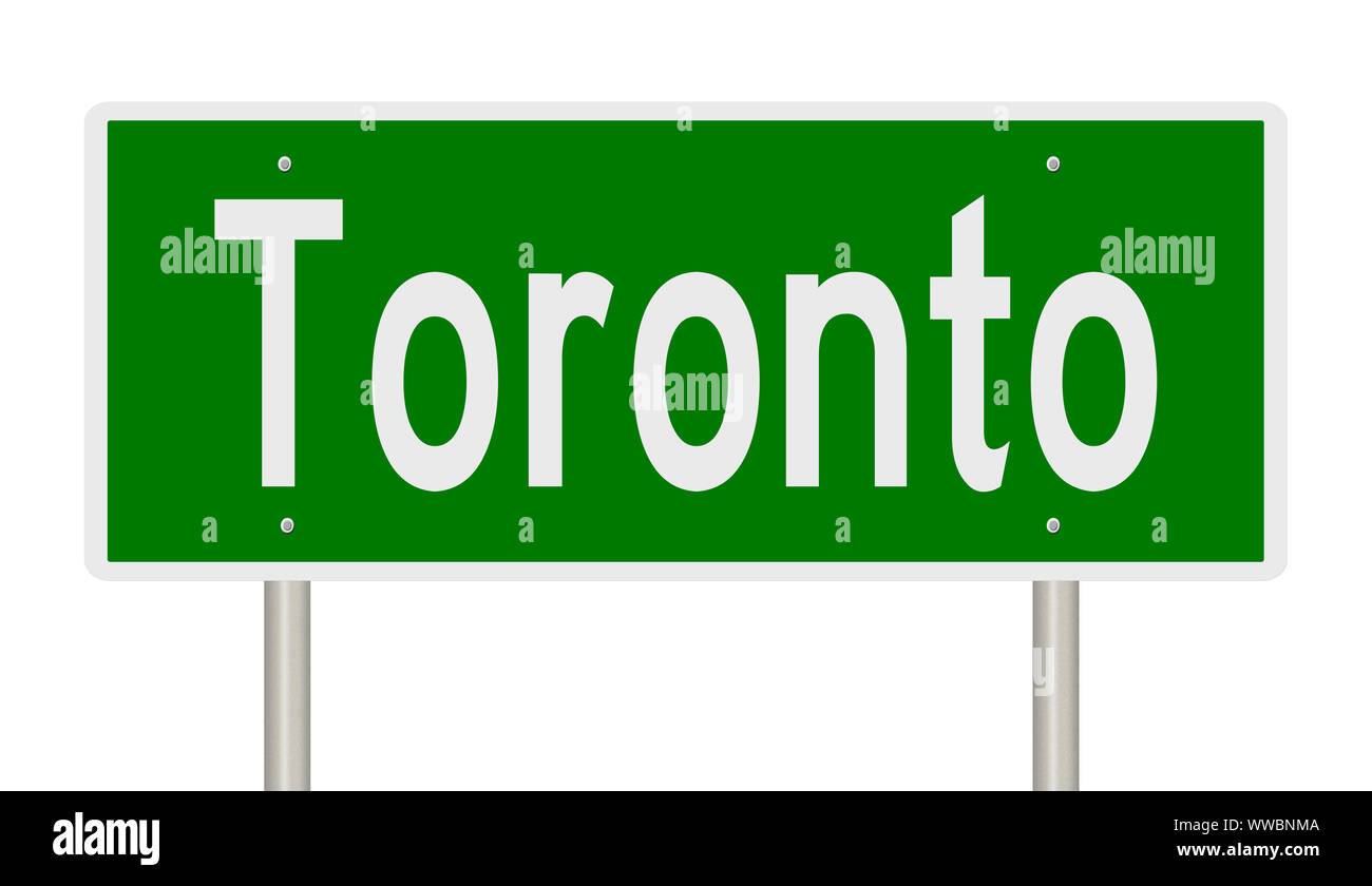 3d toronto sign Cut Out Stock Images & Pictures - Alamy