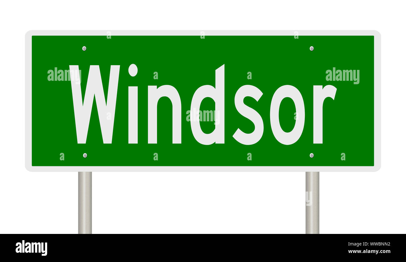 Windsor street Cut Out Stock Images & Pictures - Alamy
