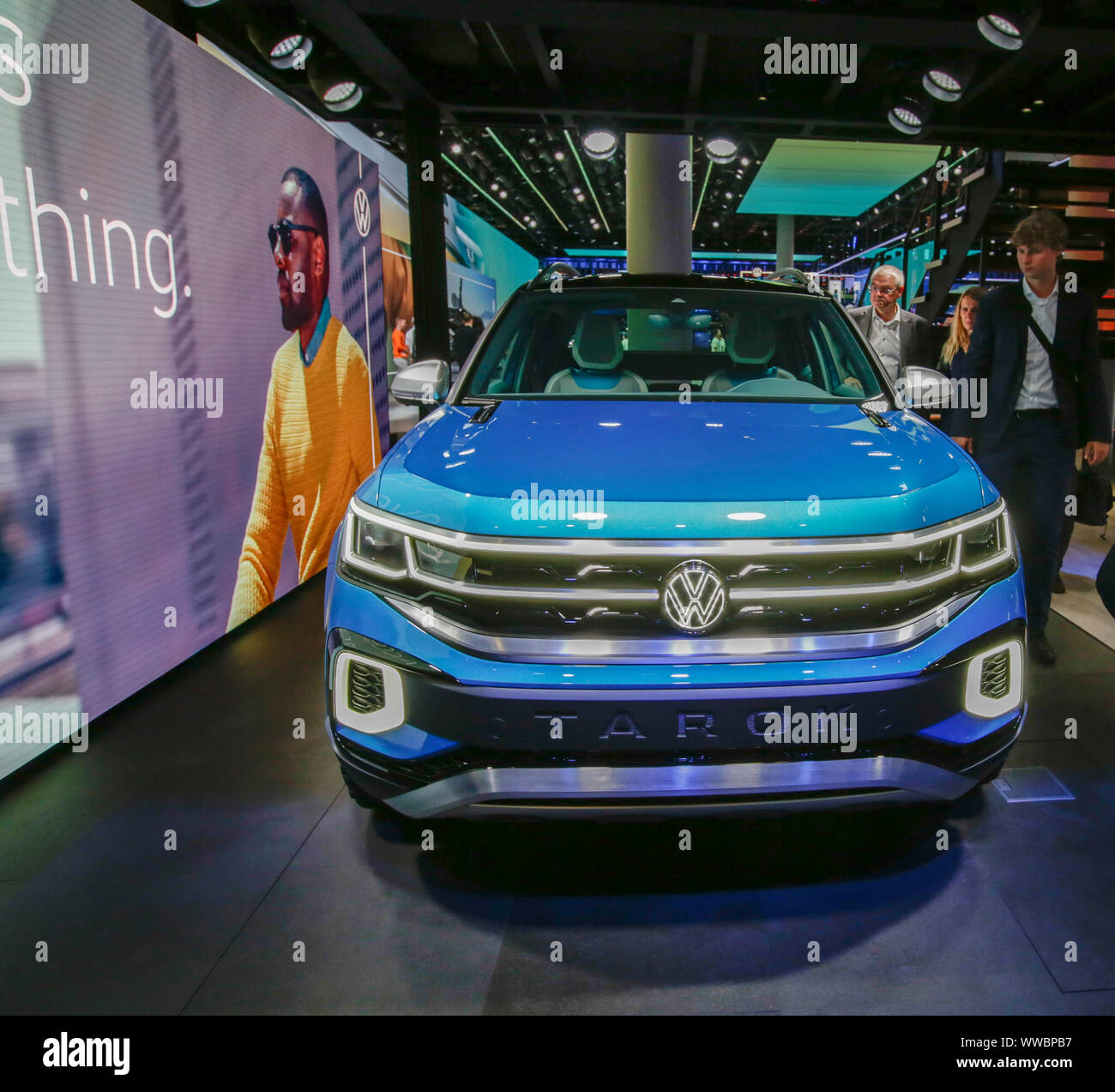 Frankfurt, Germany. 12th Sep, 2019. The German car manufacturer VW ...