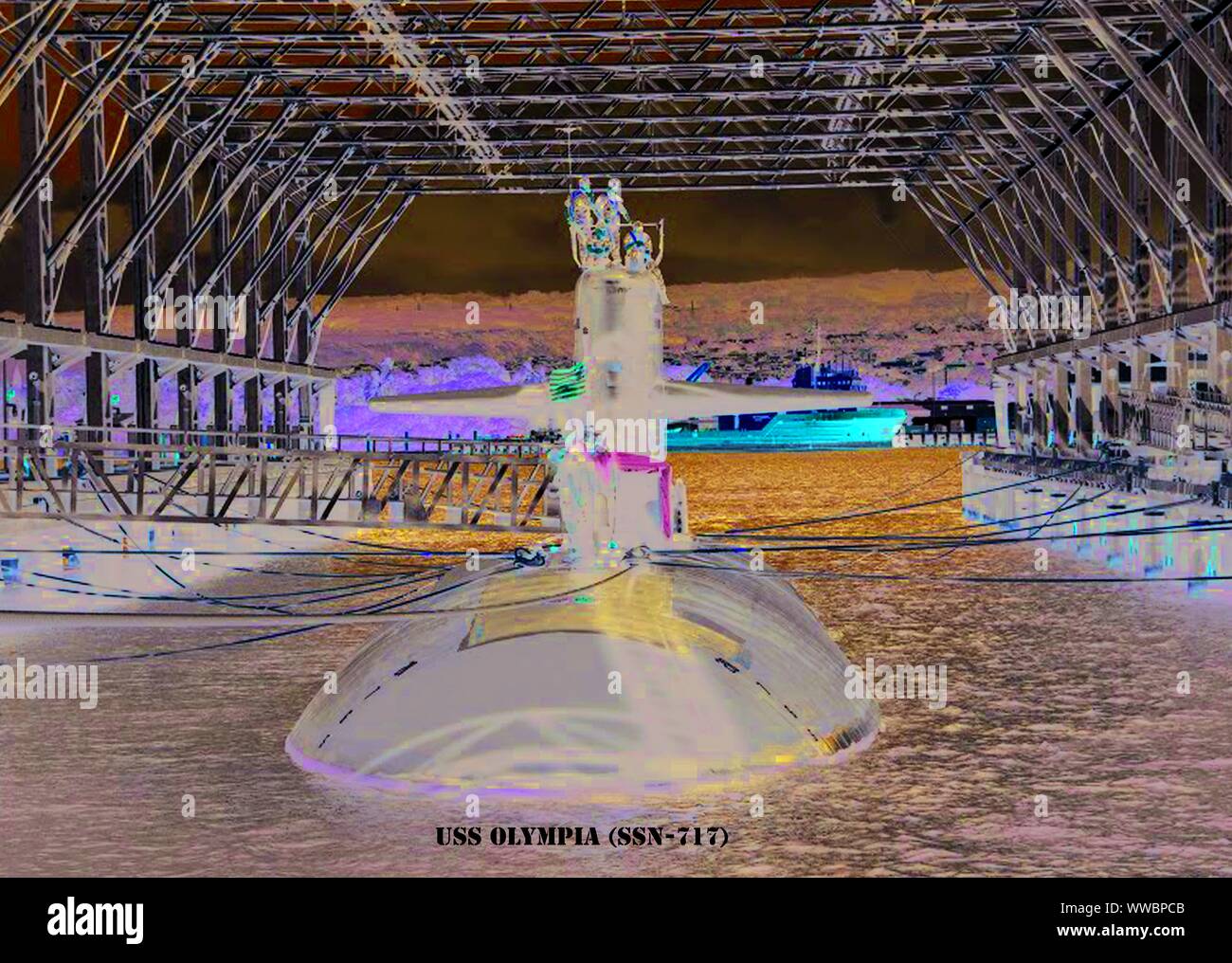 USS OLYMPIA (SSN-717 Stock Photo - Alamy