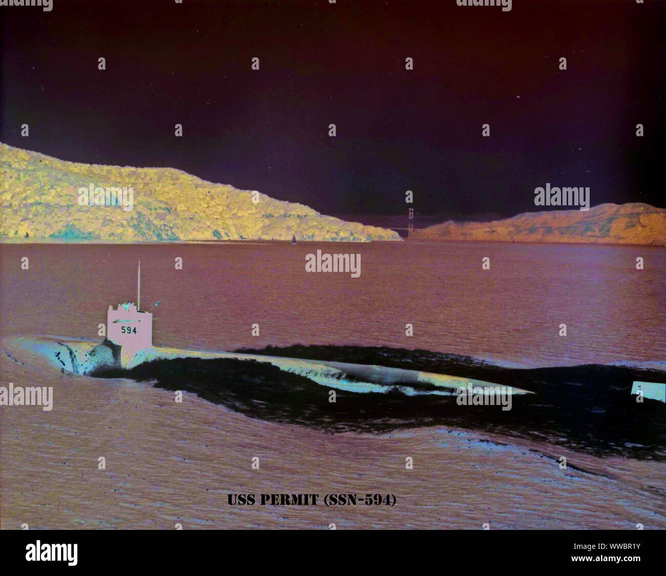 USS PERMIT (SSN-594 Stock Photo - Alamy