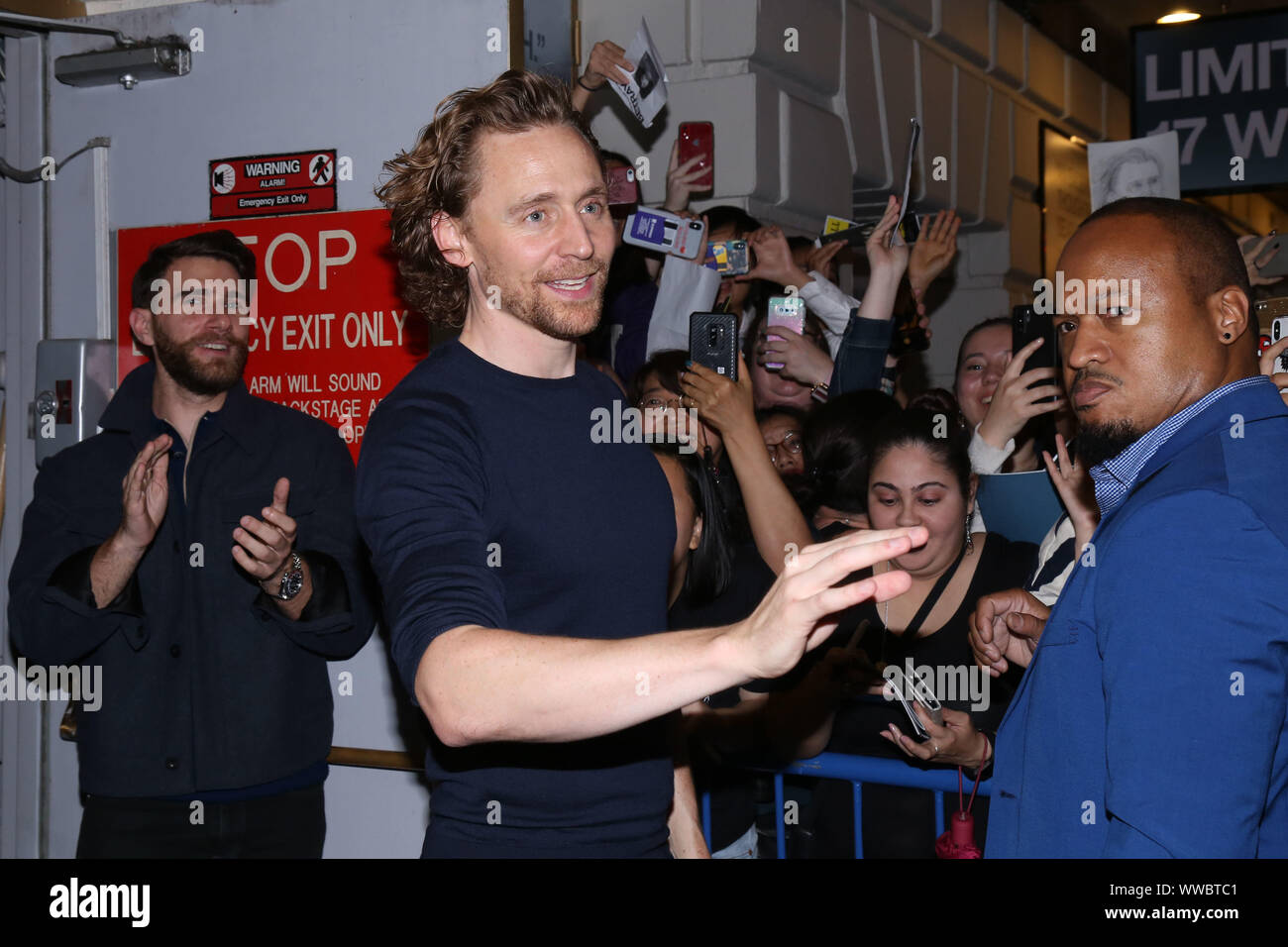 The first Broadway preview for Beytrayal at the Jacobs Theatre ...