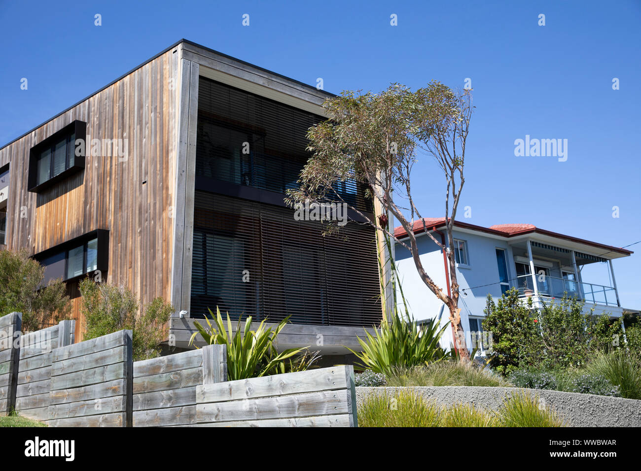 Small Wooden Timber Clad Houses
