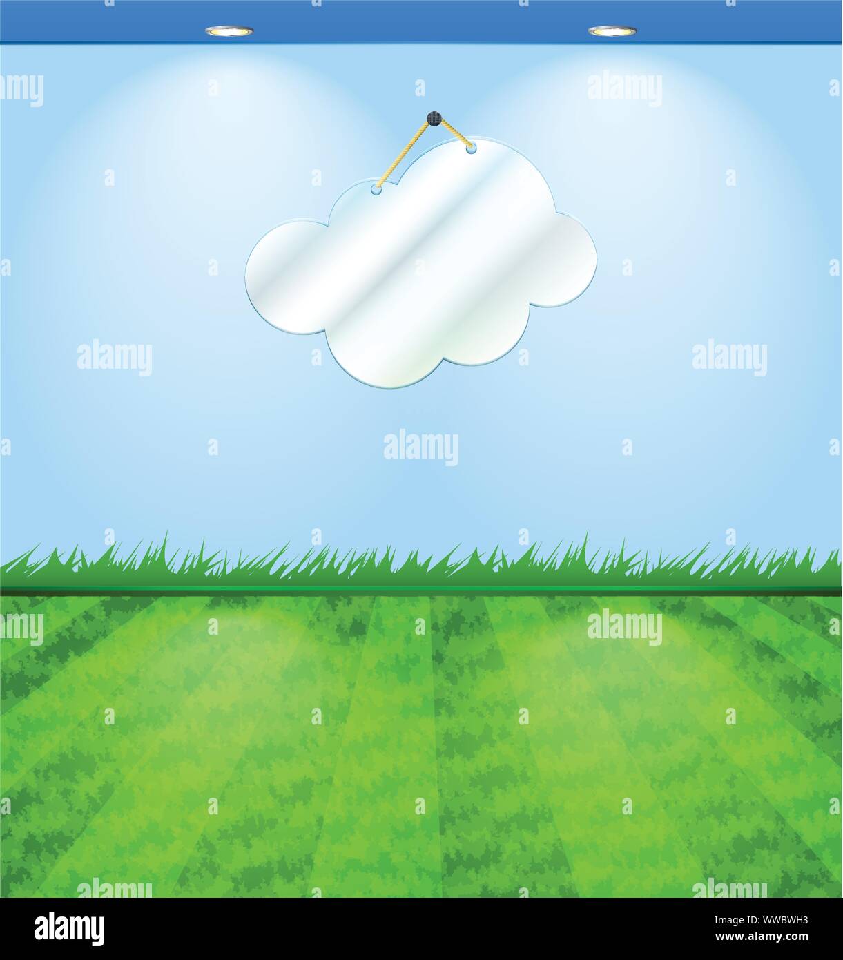 Shaped mirror Stock Vector Images - Alamy