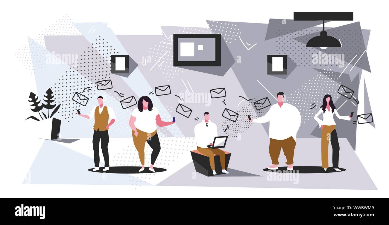 Coworker email Stock Vector Images - Alamy