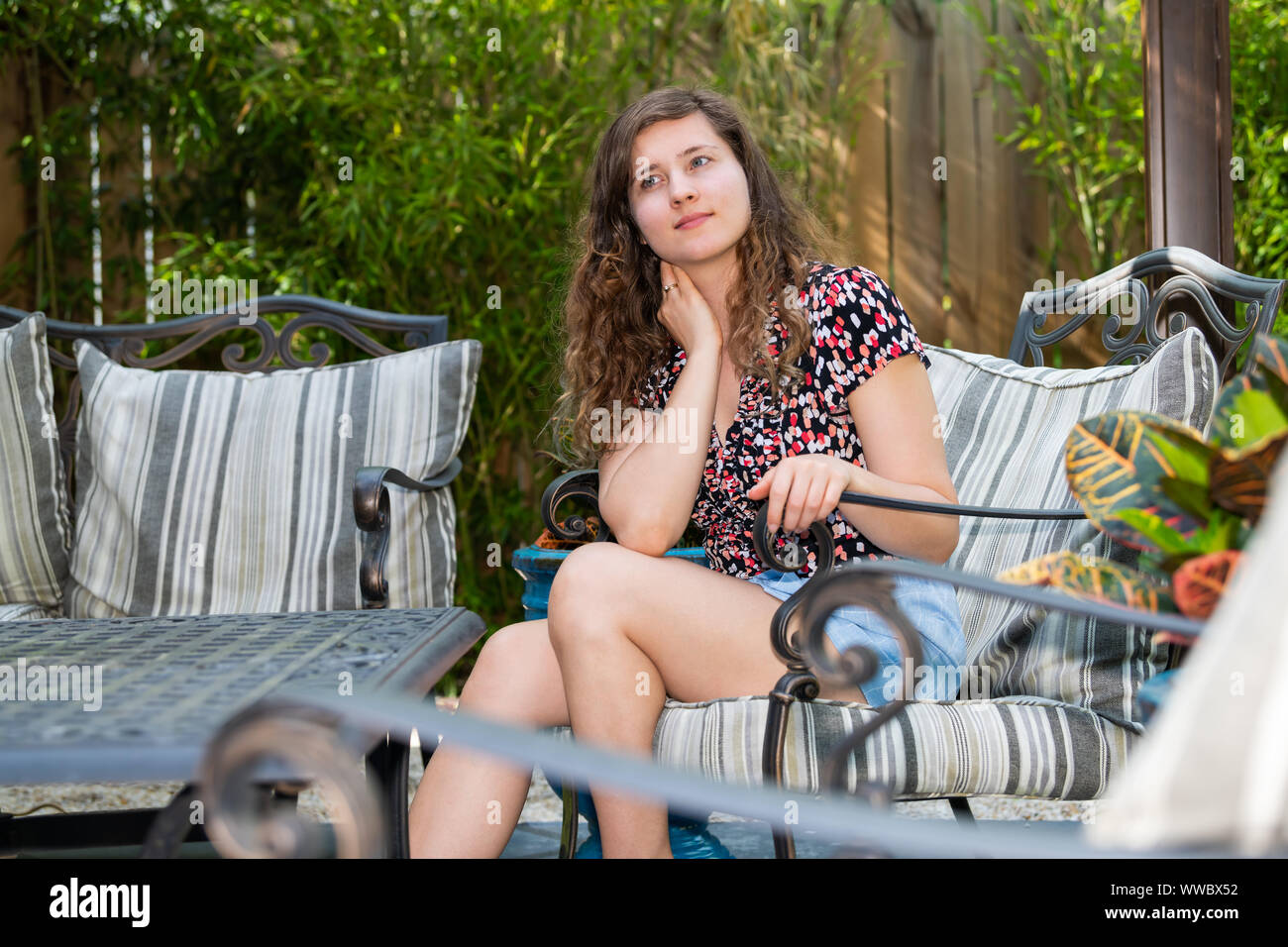 Green recliner hi-res stock photography and images - Alamy