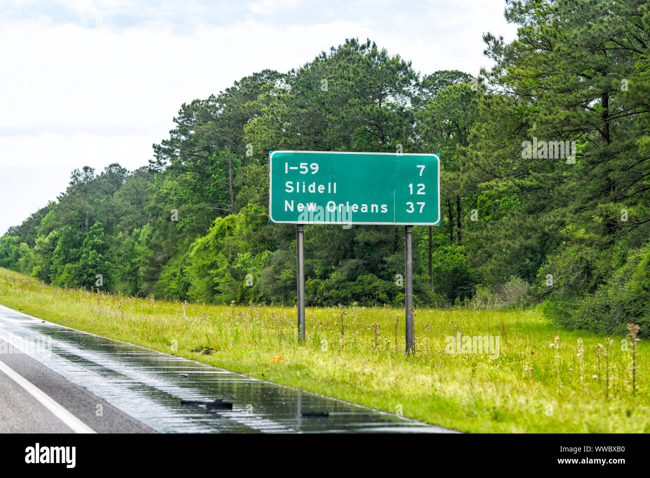 Interstate 10 Sign