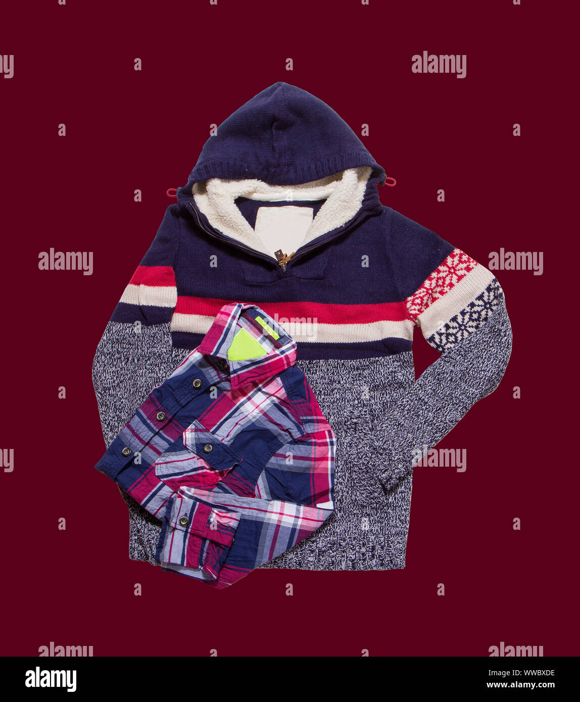 Winter clothes shop hi-res stock photography and images - Alamy