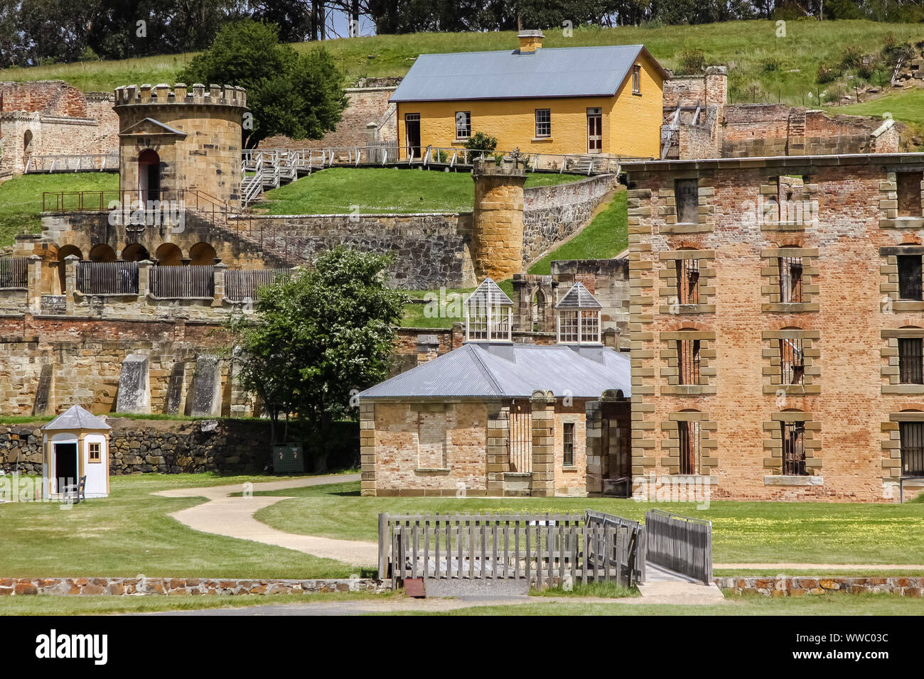 Historic buildings of the World Heritage Site Port Arthur, Tasmania ...