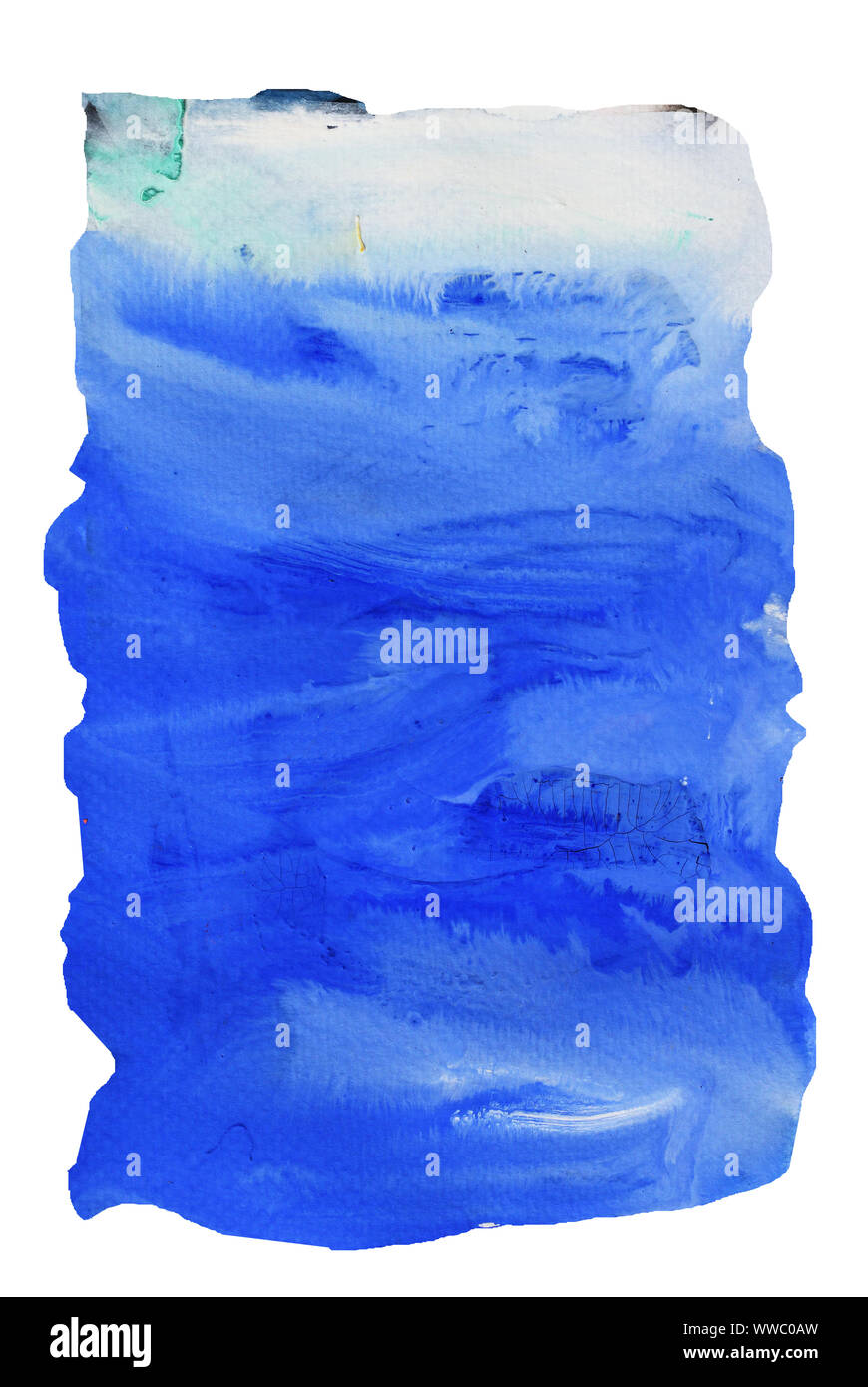 Beach abstract painting Cut Out Stock Images & Pictures - Alamy