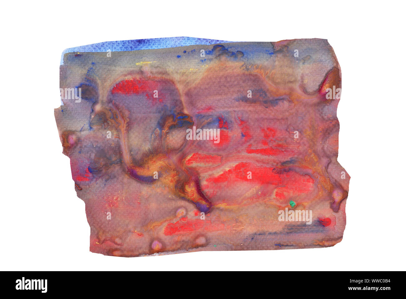 Blue and red background abstract Cut Out Stock Images & Pictures - Alamy