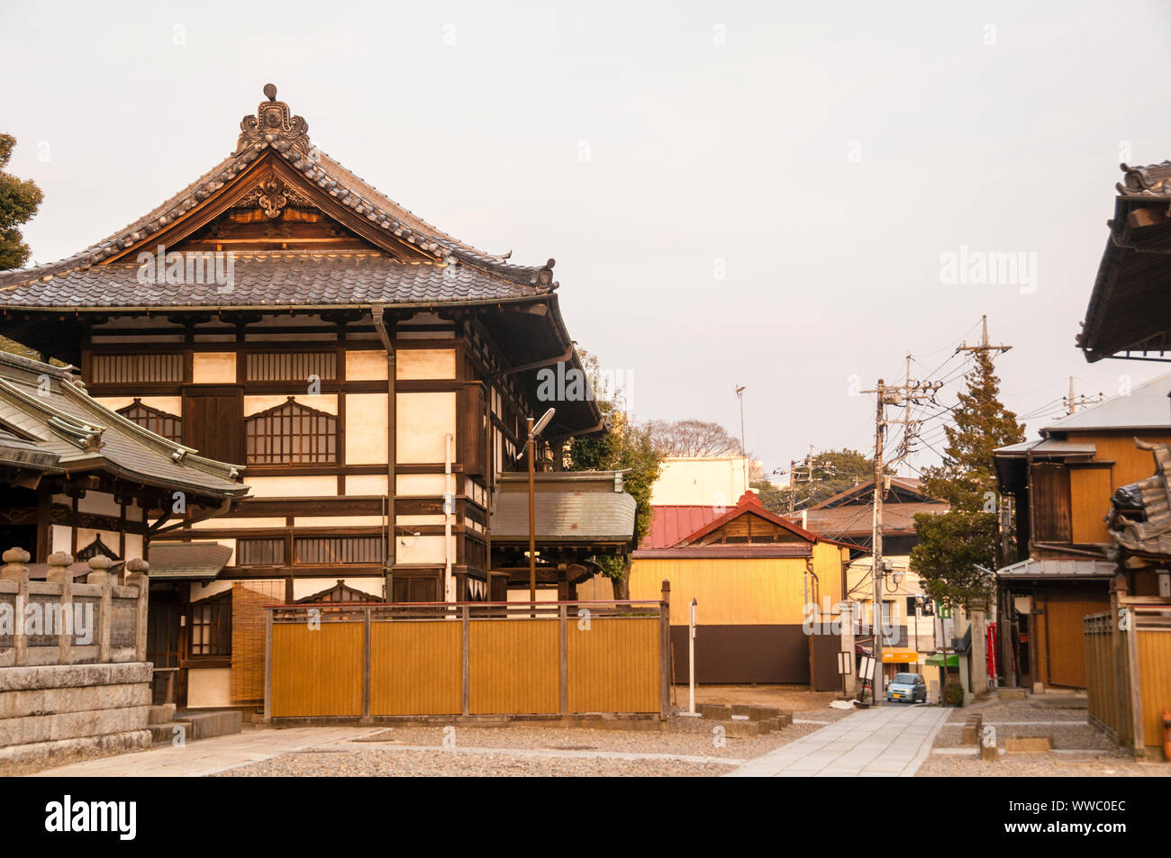 Japanese wood architecture hi-res stock photography and images - Alamy