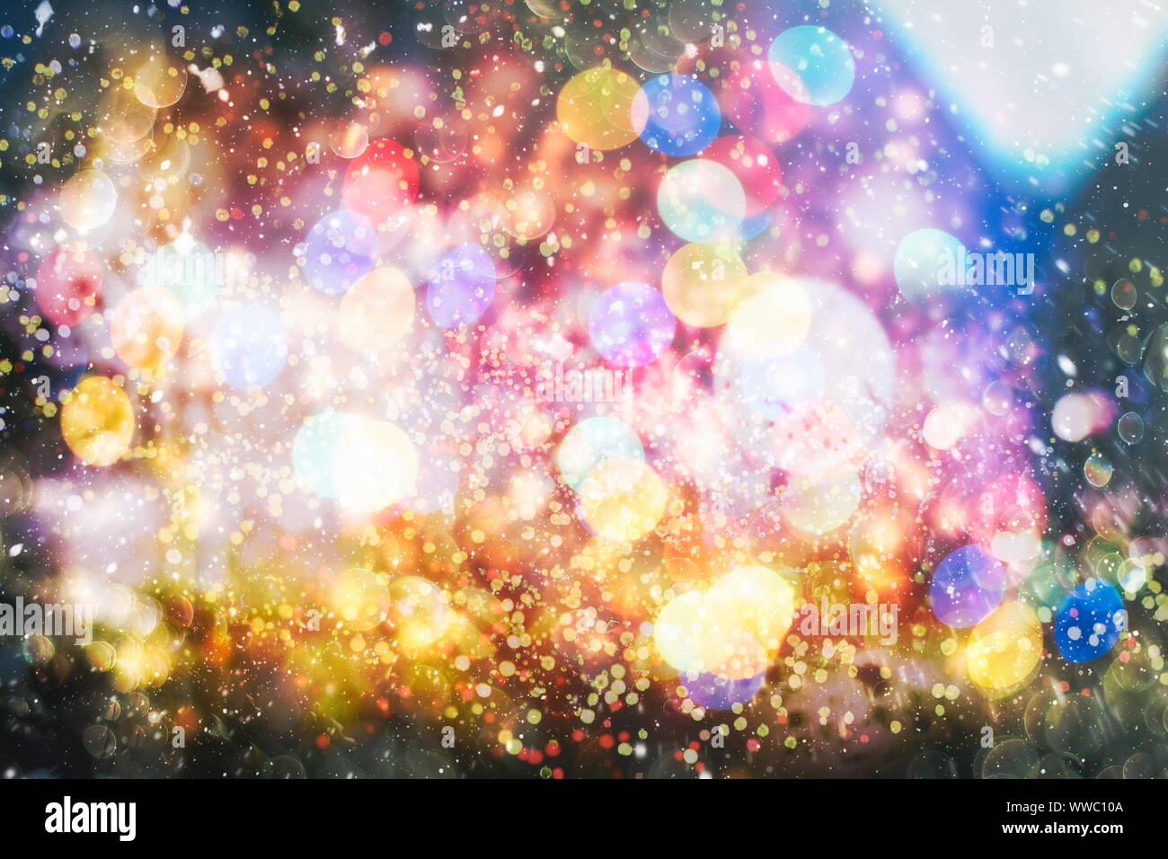 Spring Summer Christmas New Year disco party background Stock Photo - Alamy