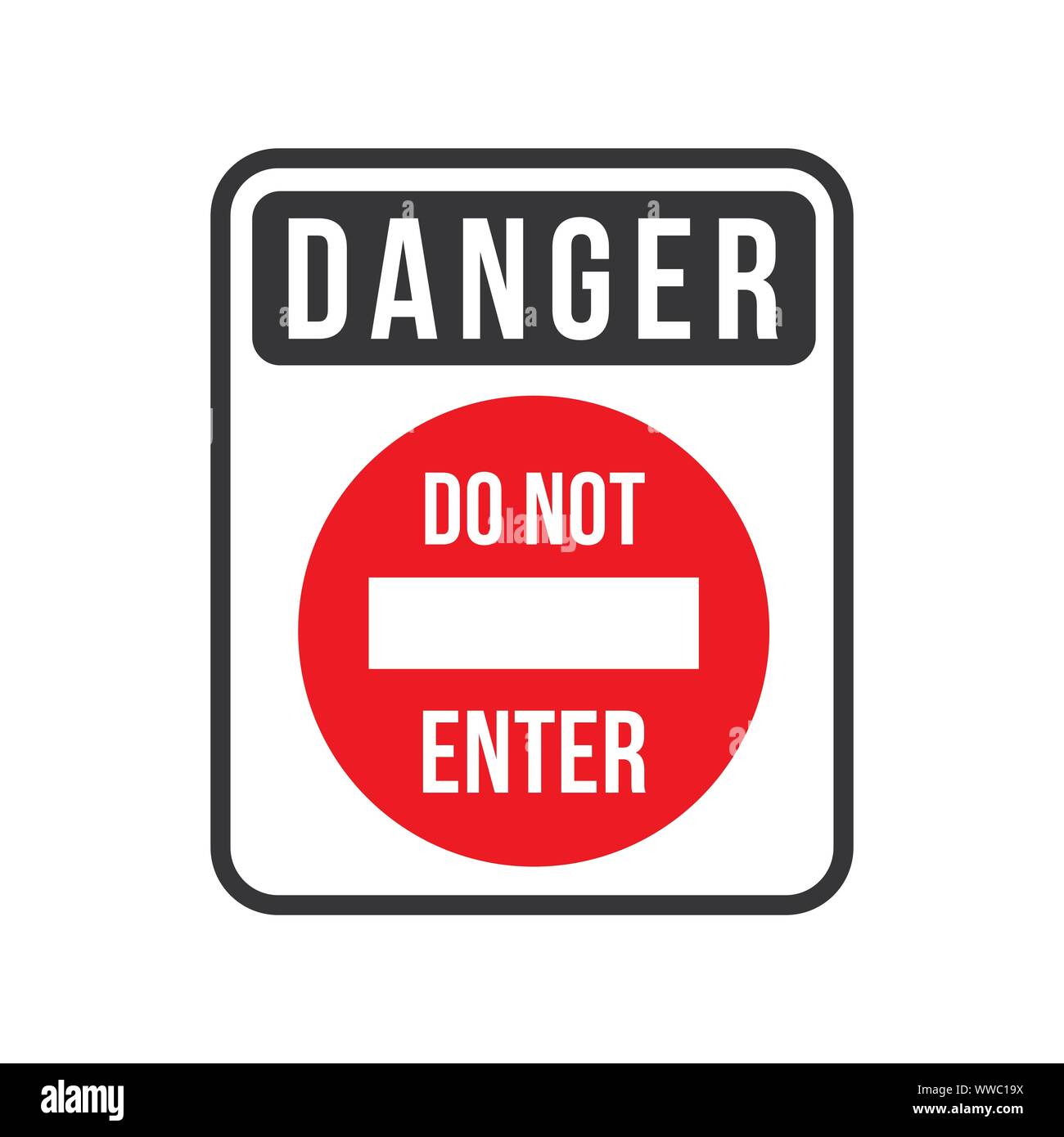 Vector vectors restriction hi-res stock photography and images - Alamy