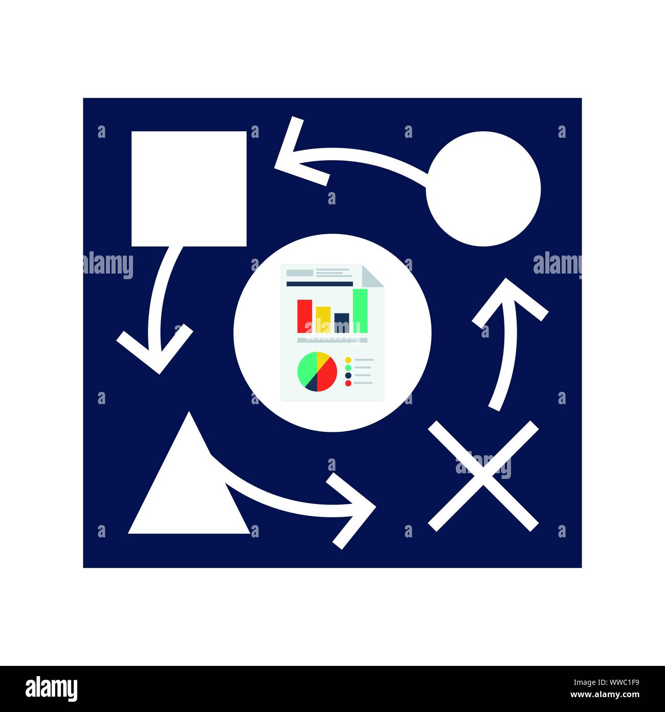 Action planning vector vectors hi-res stock photography and images - Alamy