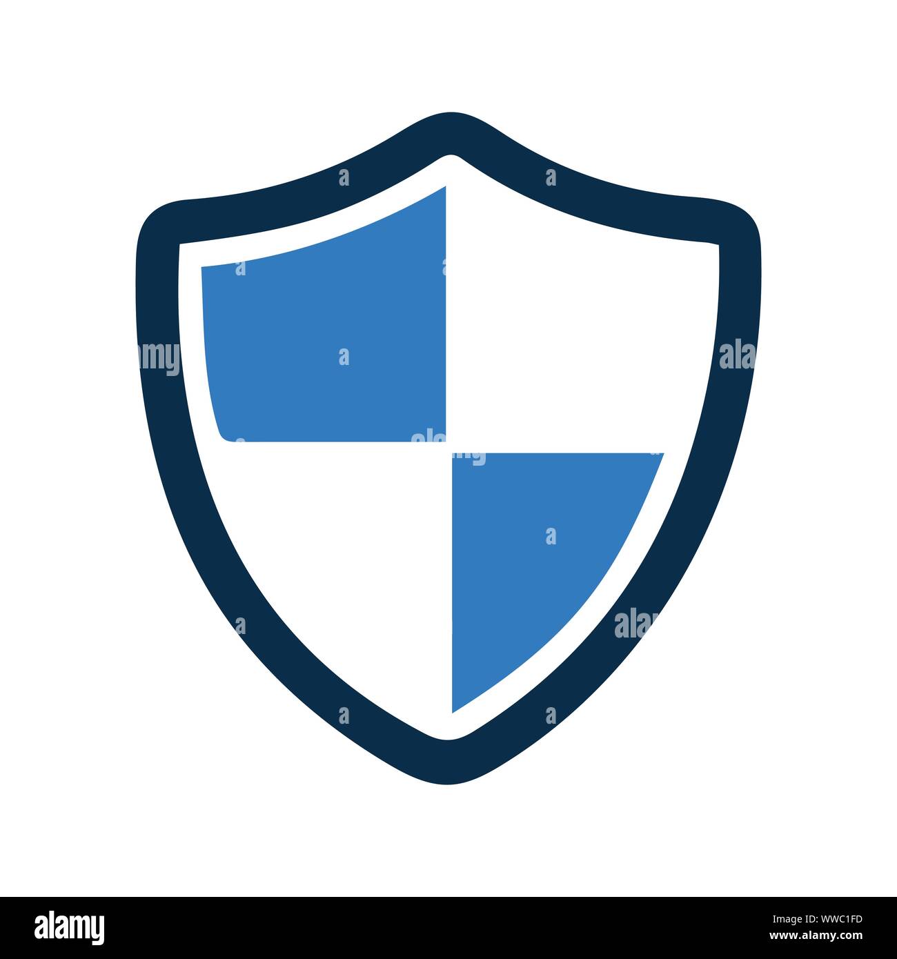 Beautiful design and fully editable Security Shield Icon, Employment ...