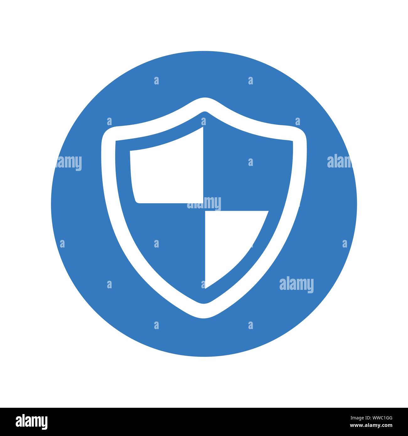 Beautiful design and fully editable Security Shield Icon, Employment ...
