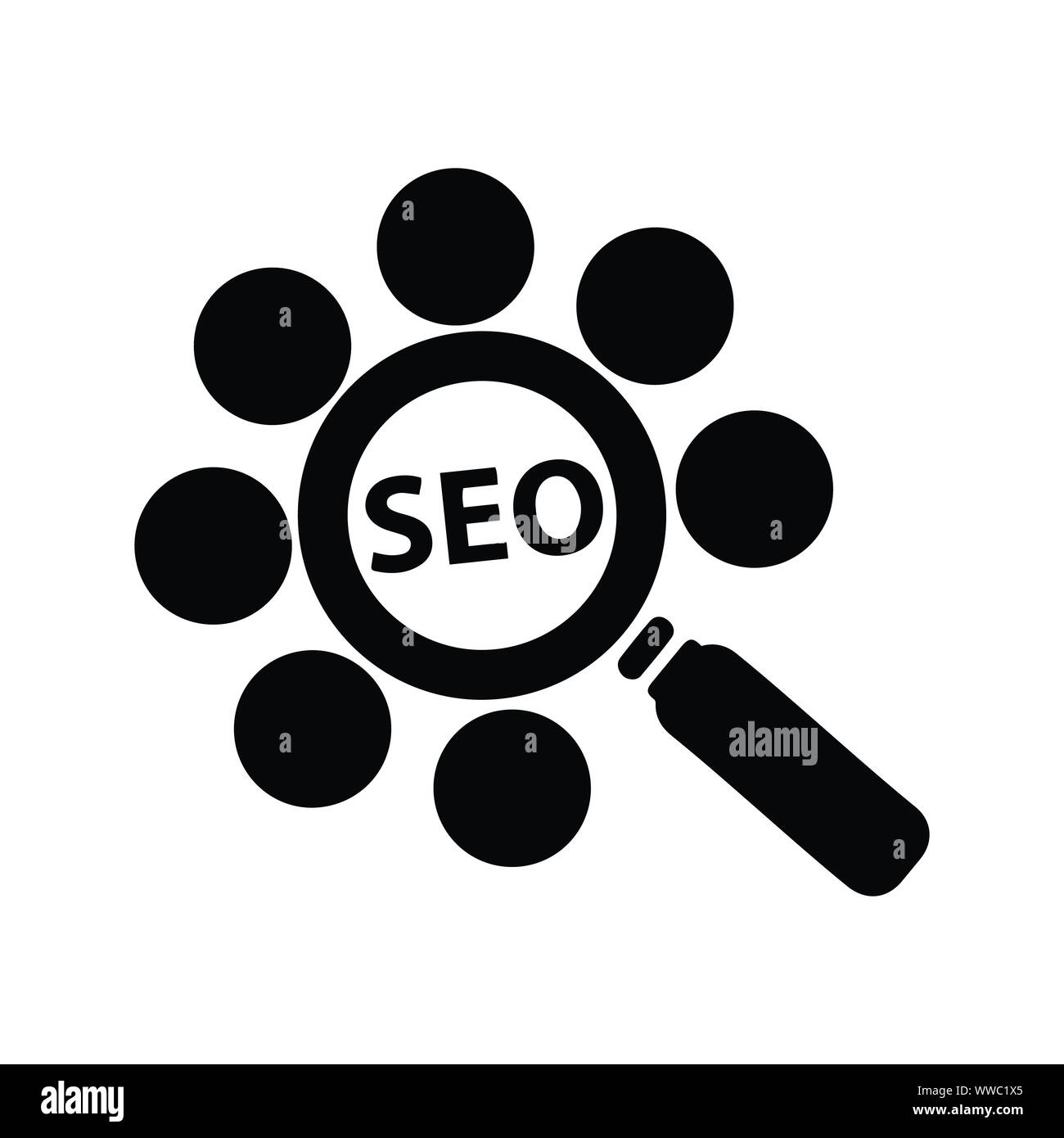 Online job Cut Out Stock Images & Pictures - Alamy