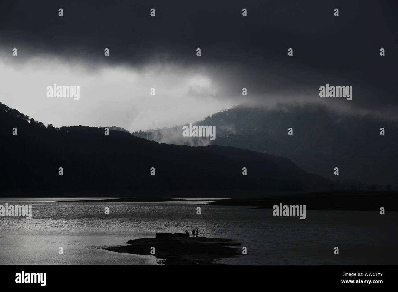 Umiam Lake near Shillong Stock Photo - Alamy