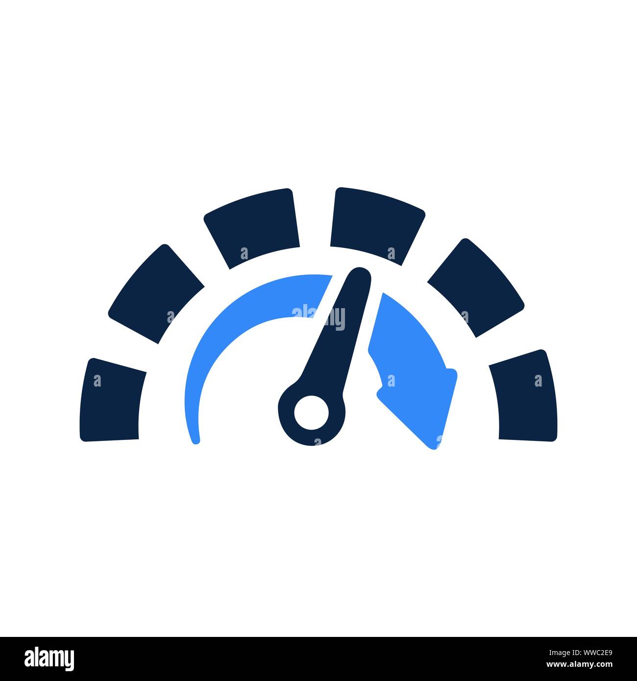 Well organized and fully editable Speedometer Icon for any use like ...