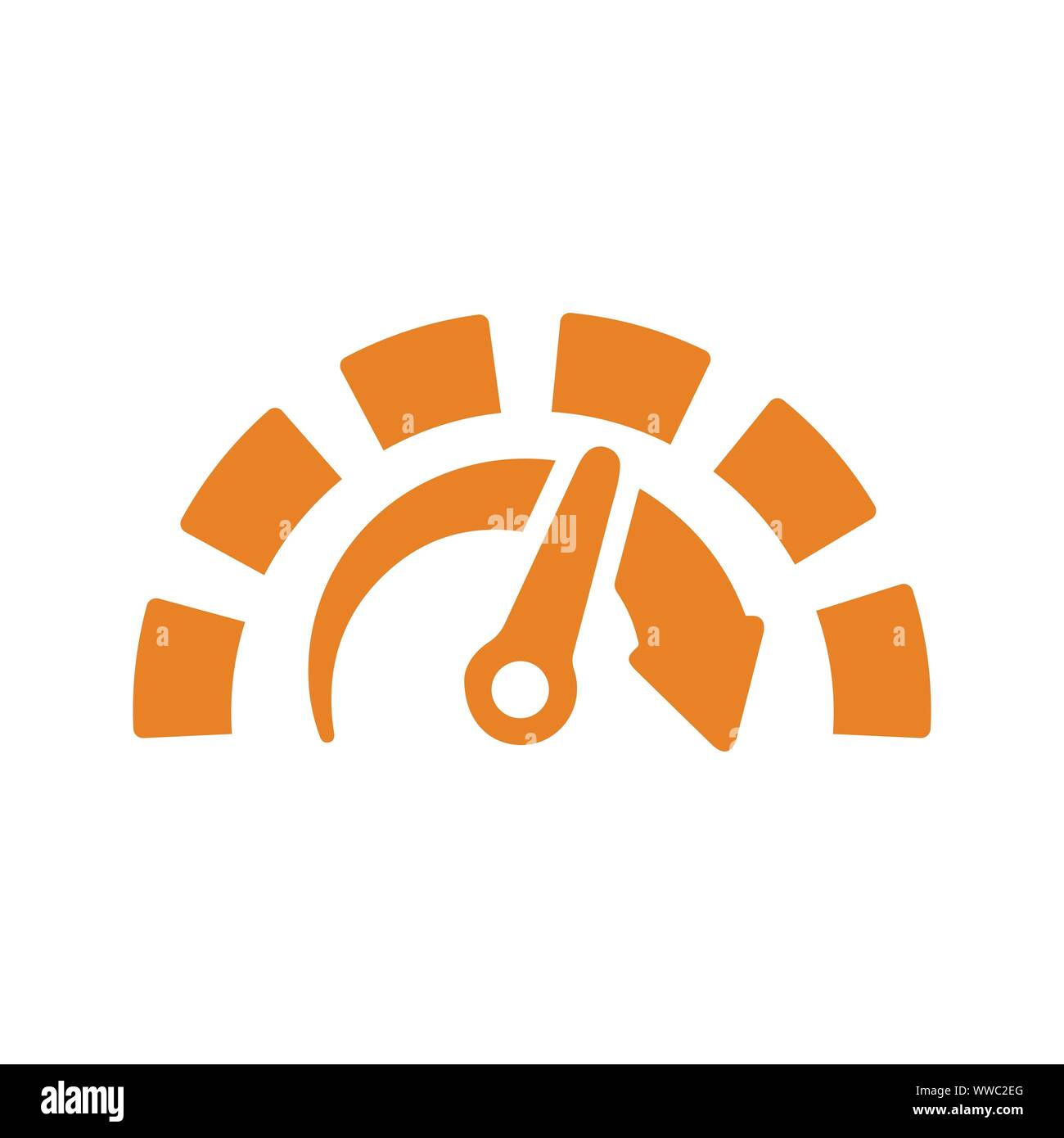 Well organized and fully editable Speedometer Icon for any use like ...