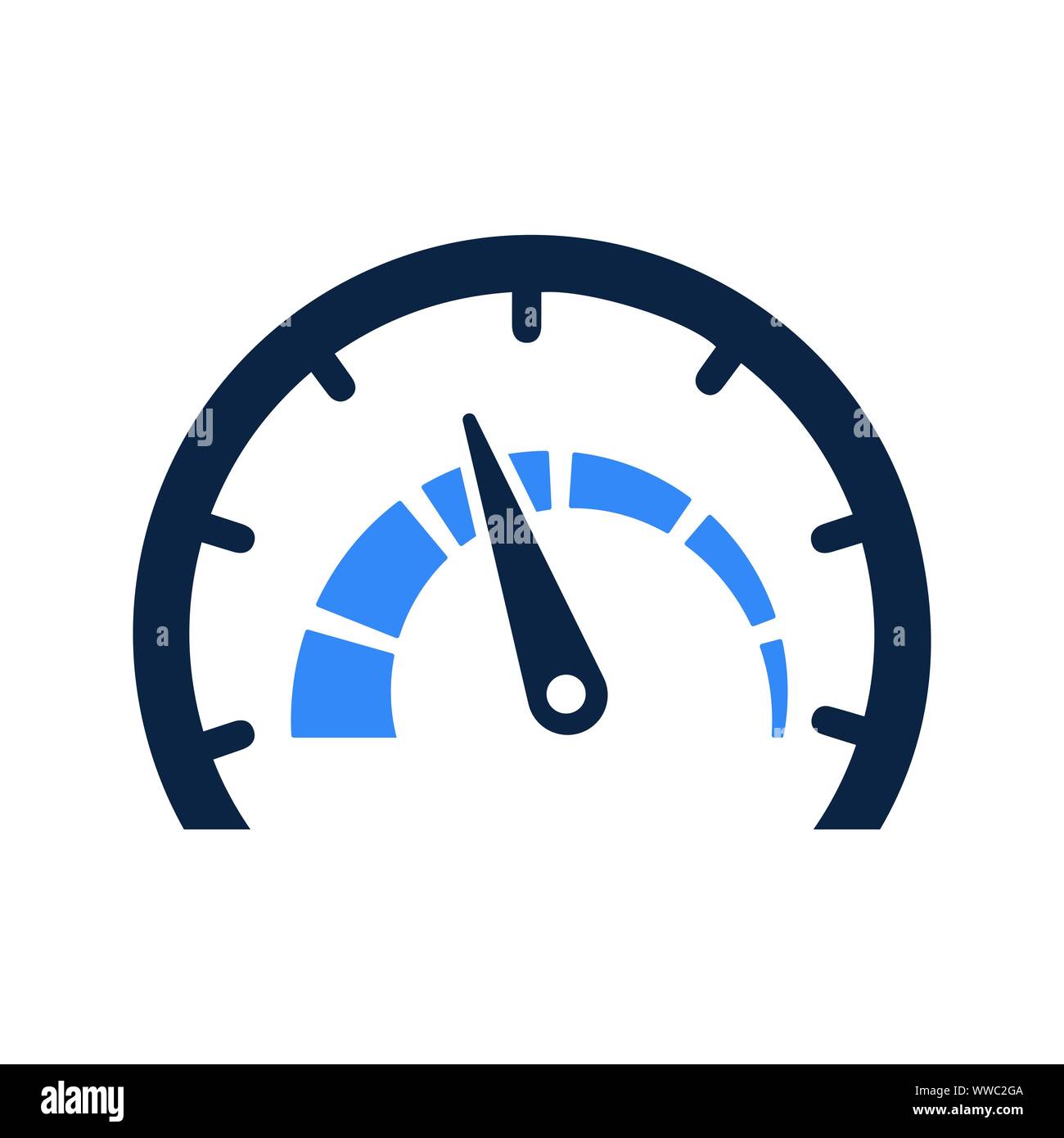 Well organized and fully editable Speedometer Icon for any use like ...