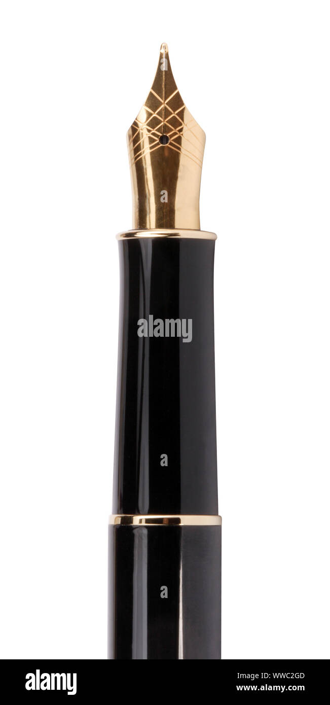 fountain pen isolated Stock Photo - Alamy