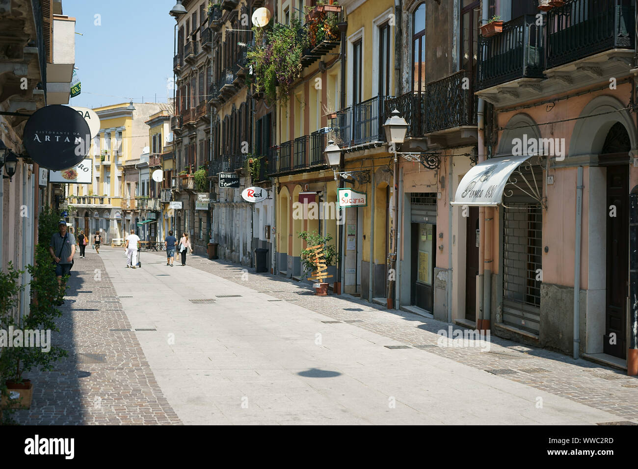 Cagliari streets hi-res stock photography and images - Alamy