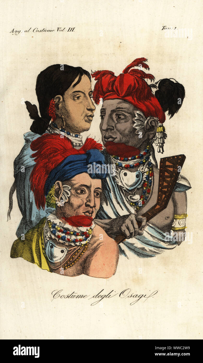 Osage indian chief hi-res stock photography and images - Alamy