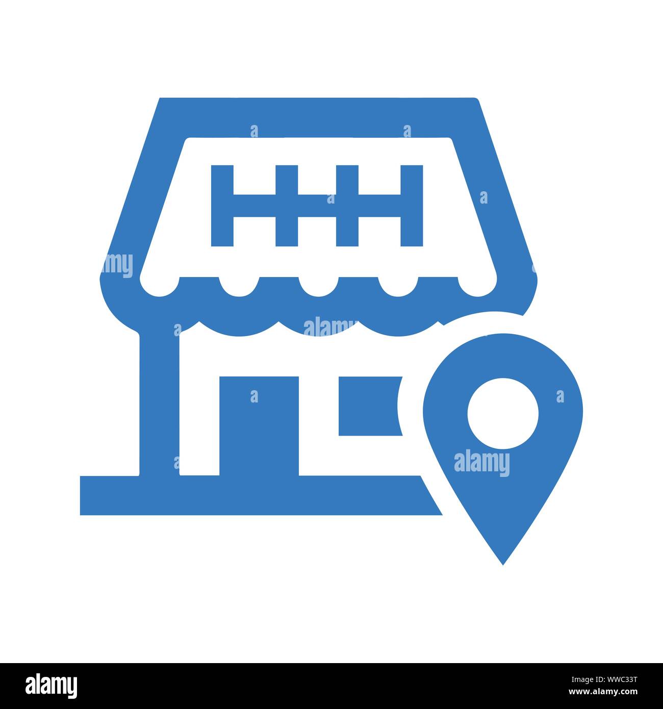 Beautiful design and fully editable Store Location Icon / Shop Location ...